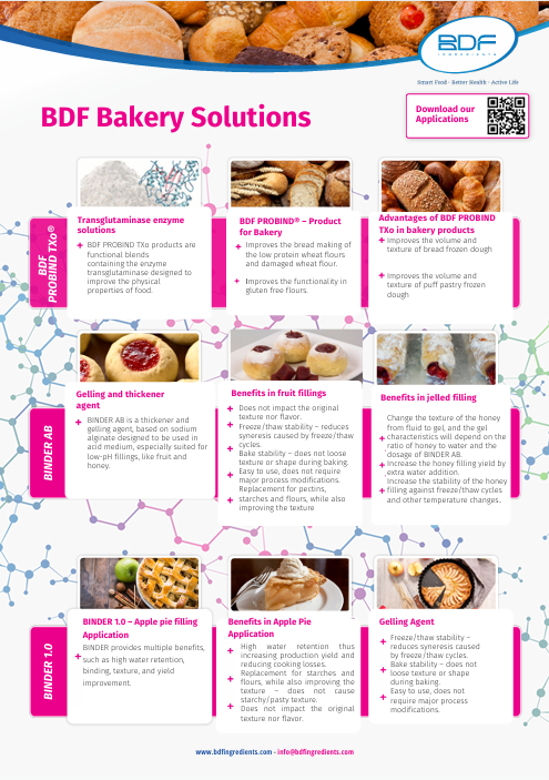 BDF Bakery Solutions - BDF Ingredients